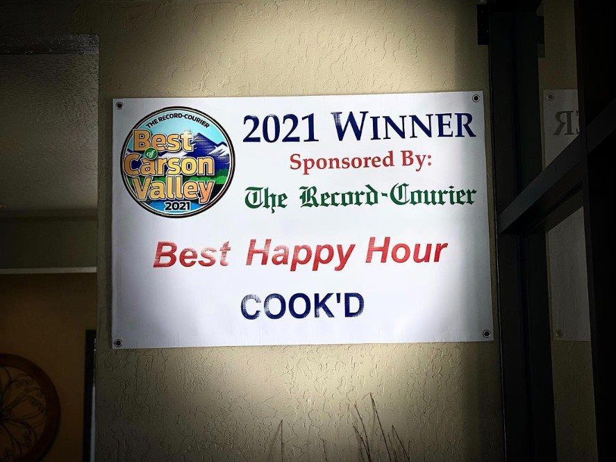 Home - COOK'D - Eat | Play | Drink MINDEN, NV 89423