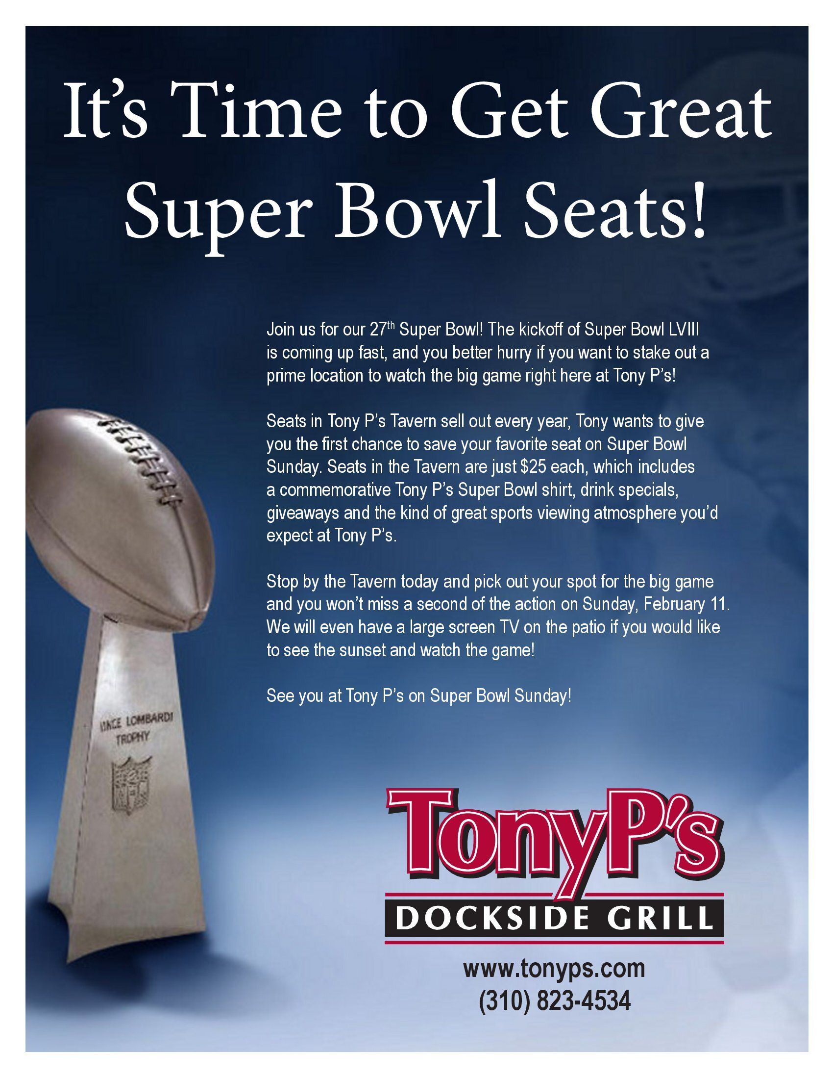 Home - Tony P's Dockside Grill