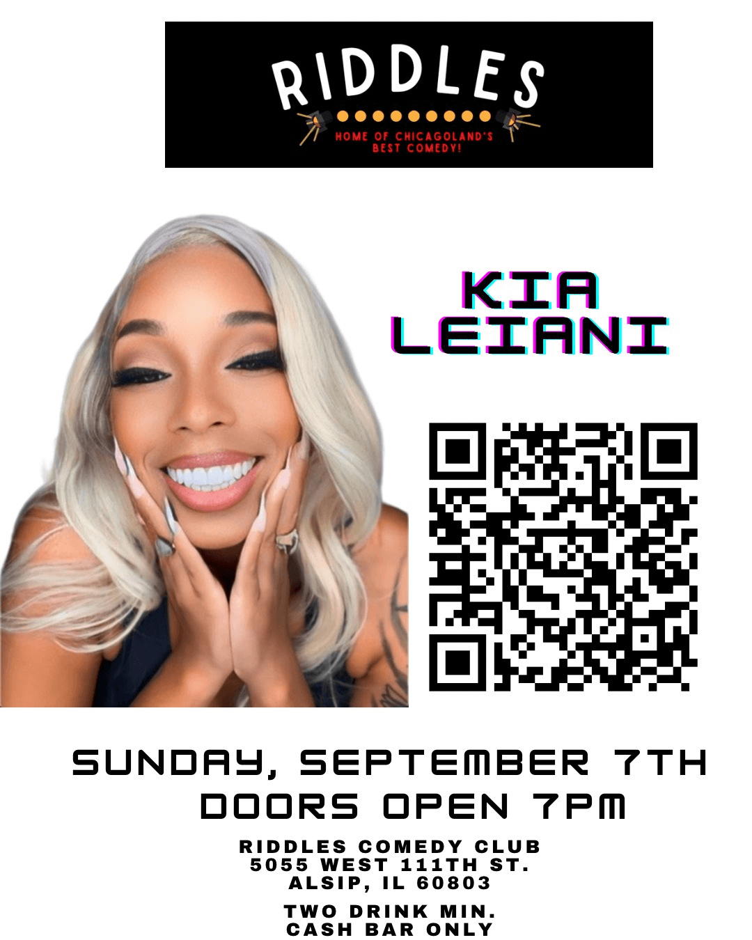 Comedy Shows at Riddles - Riddles Comedy Club | Chicago, IL