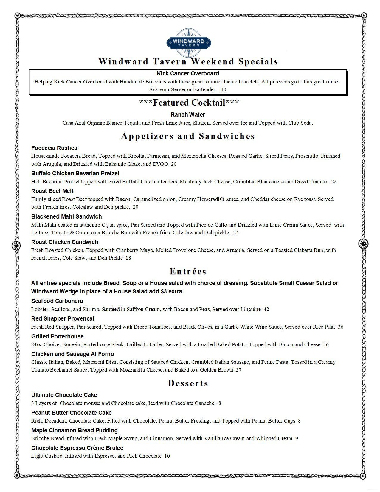 Home - Windward Tavern