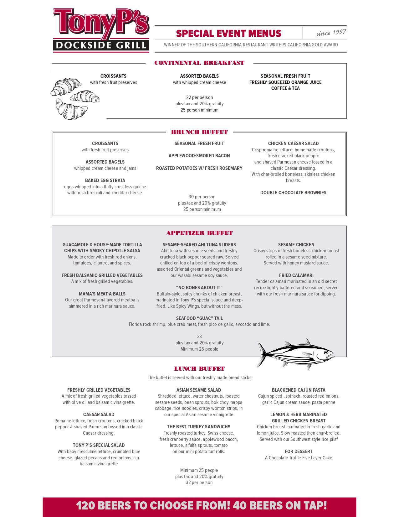 Home - Tony P's Dockside Grill