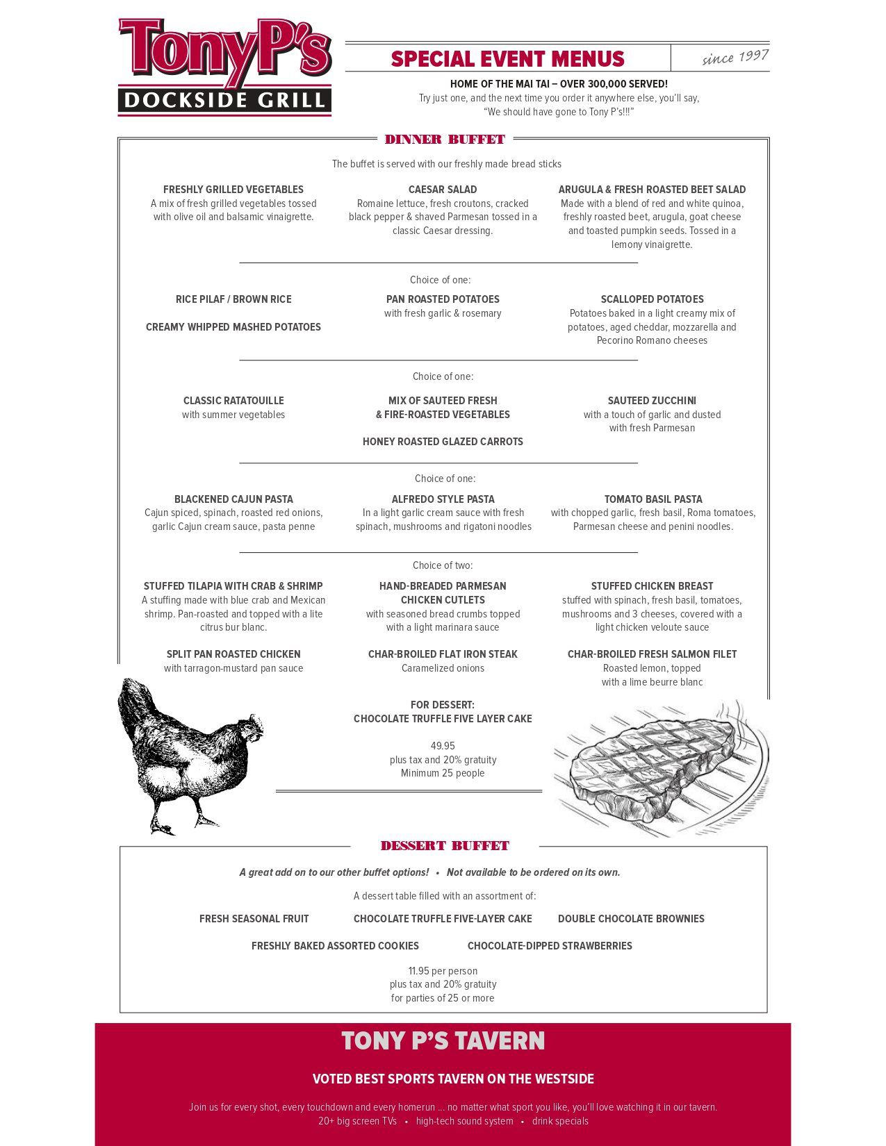 Home - Tony P's Dockside Grill