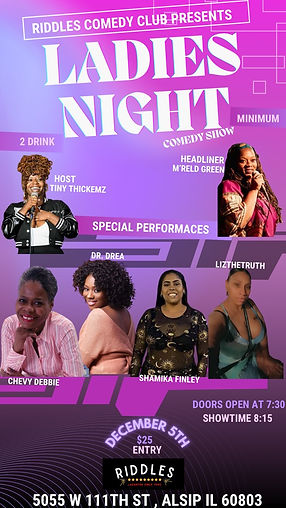 Comedy Shows at Riddles - Riddles Comedy Club | Chicago, IL