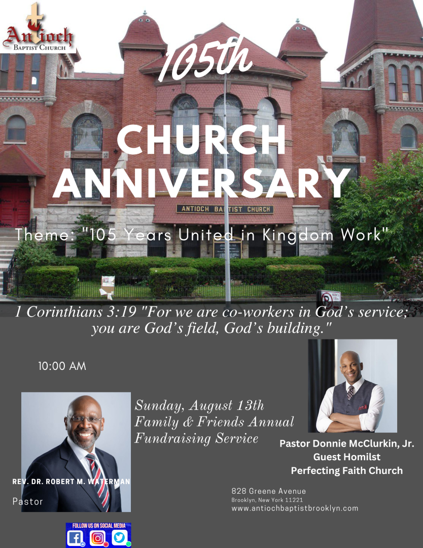 Events - Antioch Baptist Church