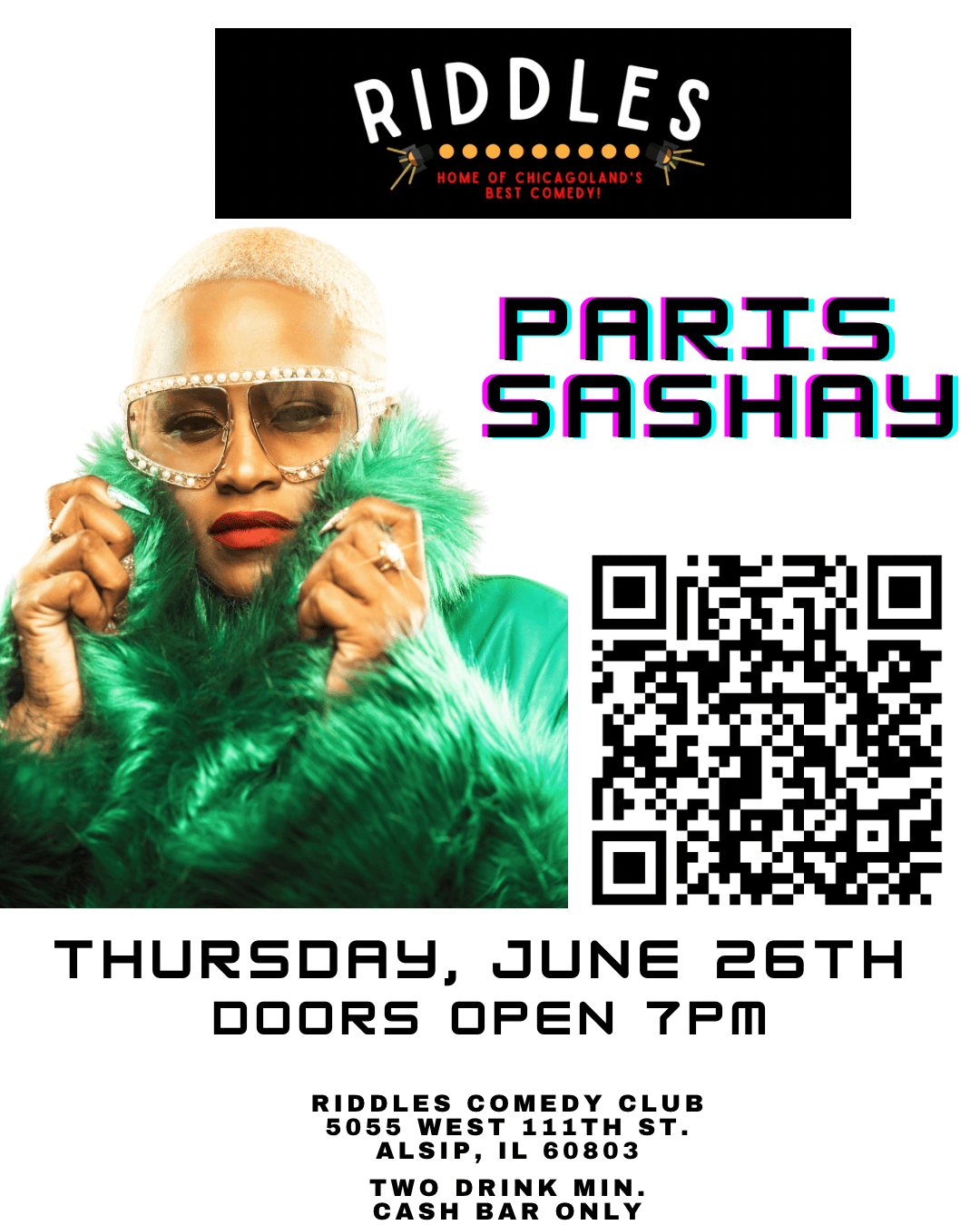 Comedy Shows at Riddles - Riddles Comedy Club | Chicago, IL