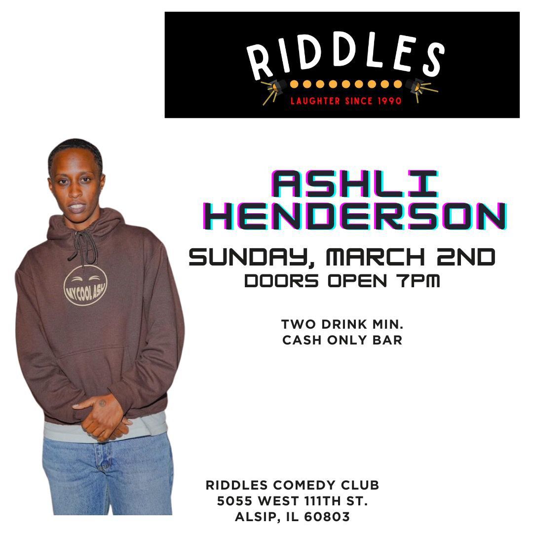 Comedy Shows at Riddles - Riddles Comedy Club | Chicago, IL