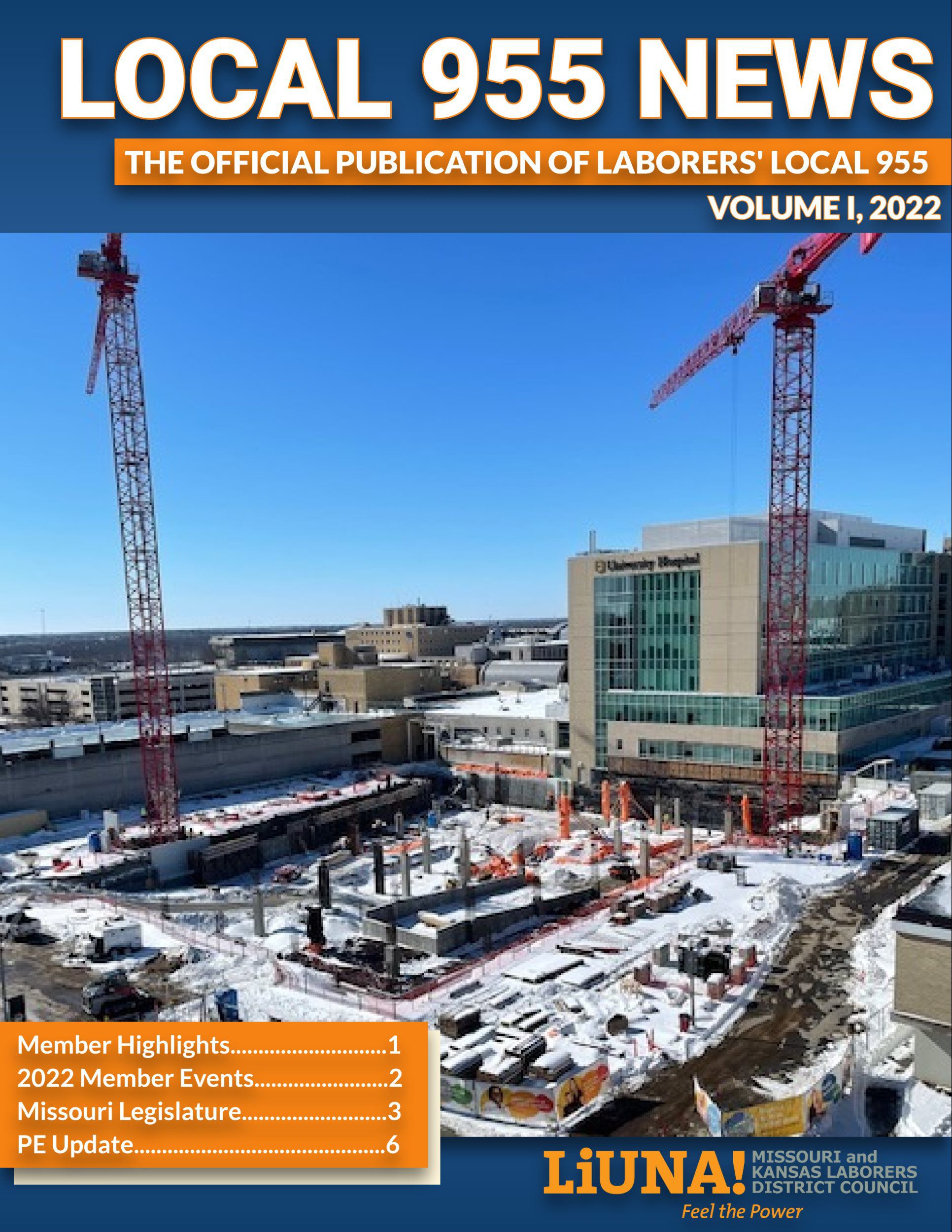 Local 955 Newsletter | - LIUNA - Local 955