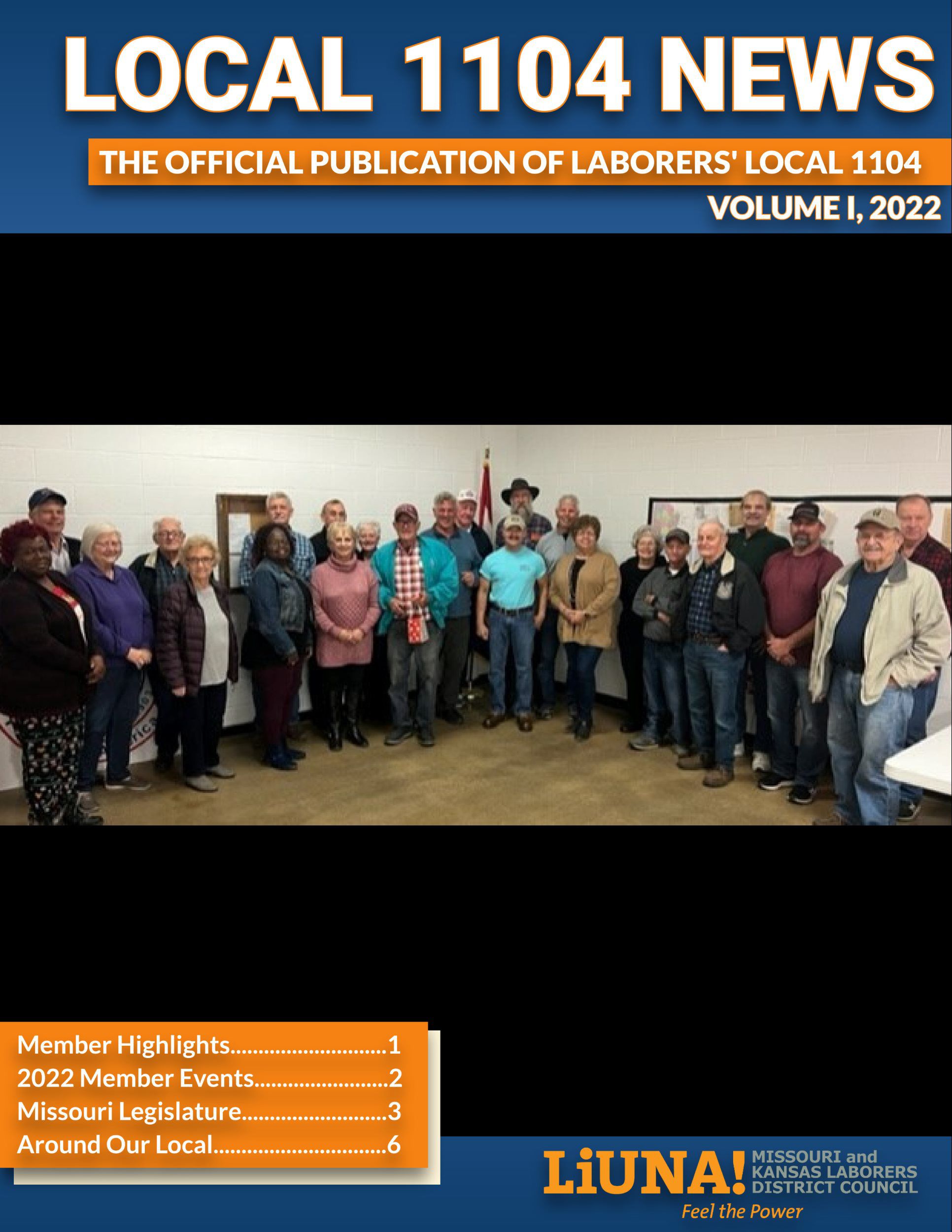 Local 1104 Newsletter | - LIUNA - Local 1104
