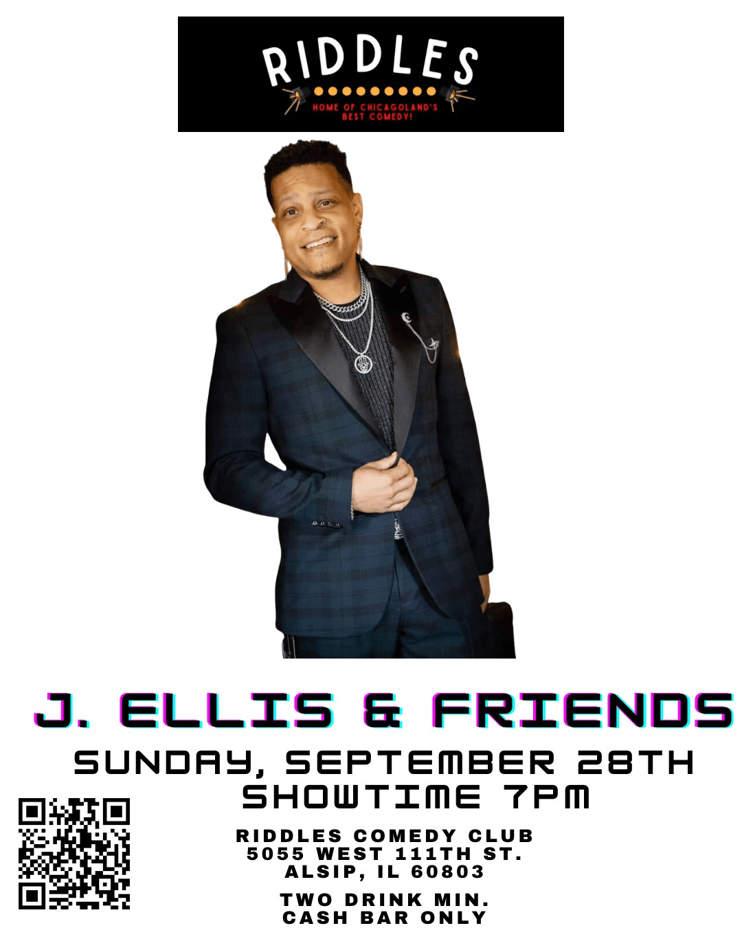 Comedy Shows at Riddles - Riddles Comedy Club | Chicago, IL