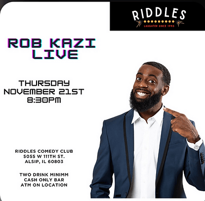 Comedy Shows at Riddles - Riddles Comedy Club | Chicago, IL