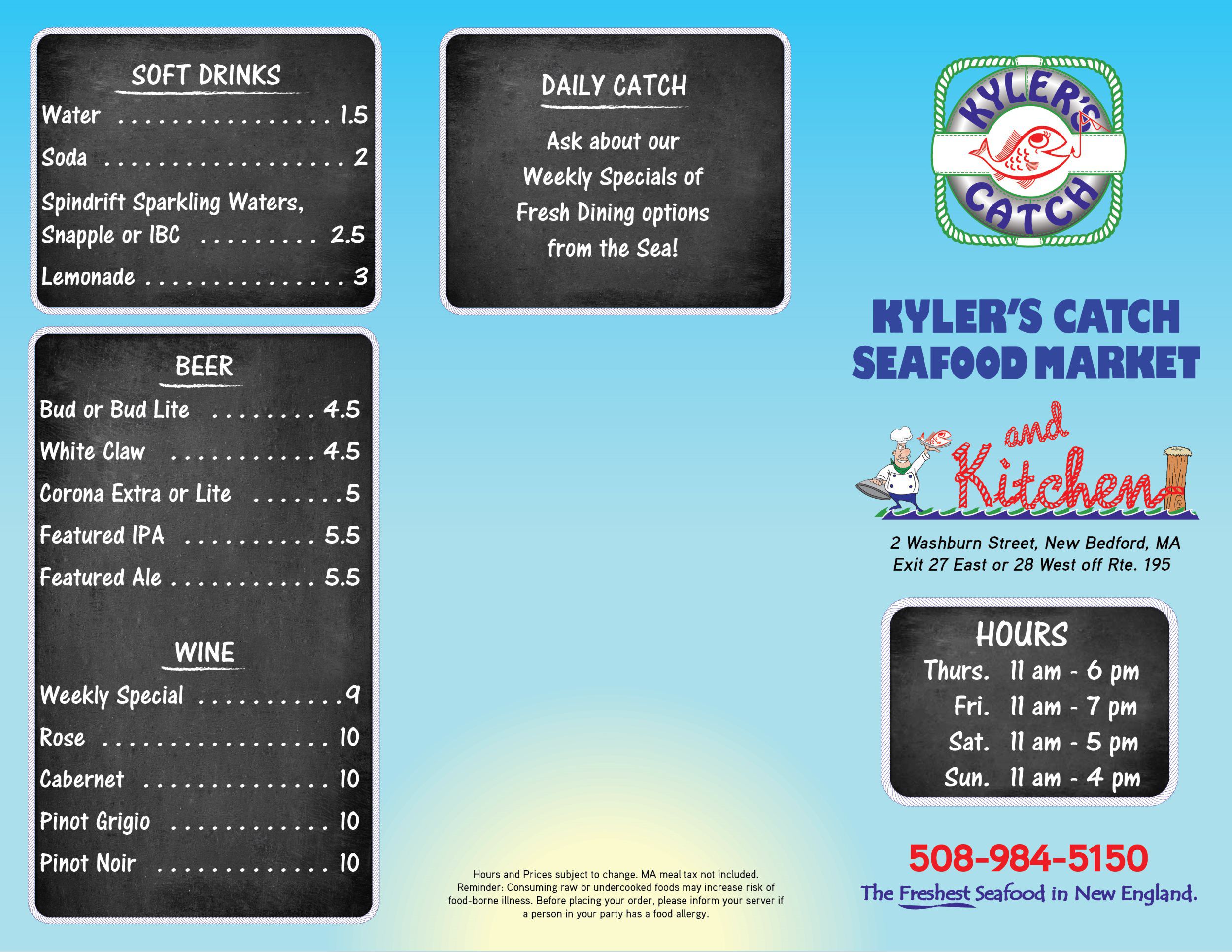 Kitchen - Kyler's Catch Seafood Market