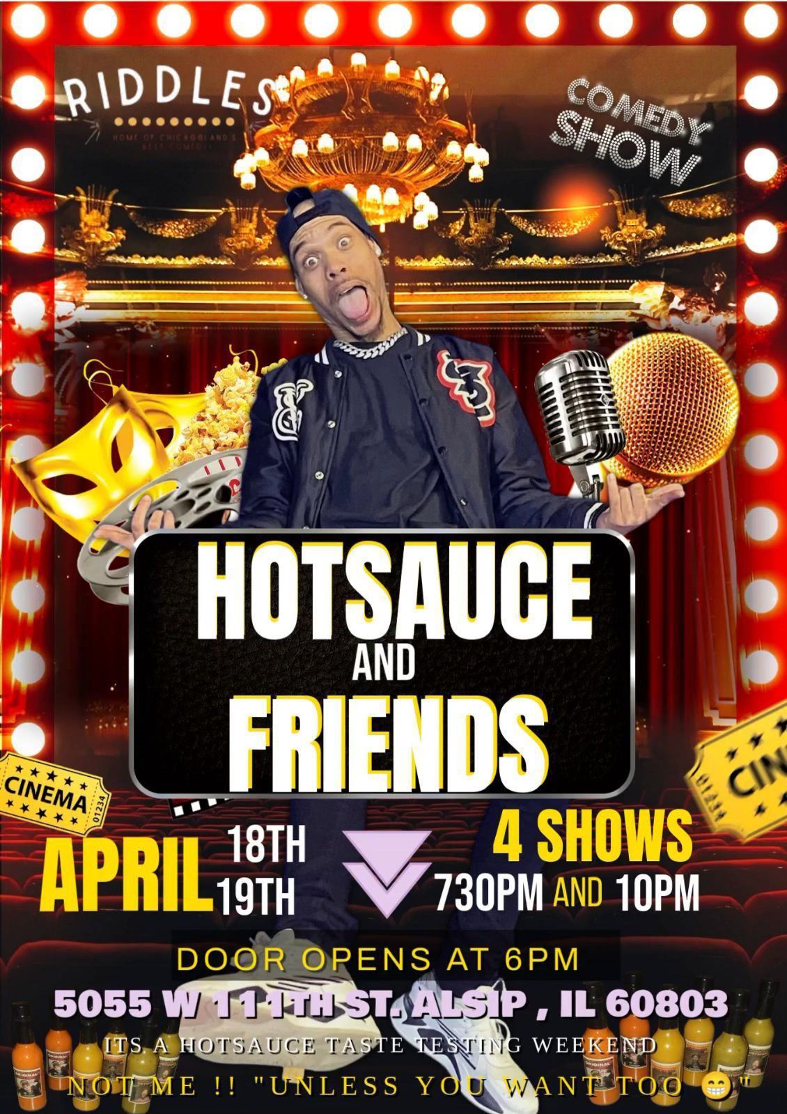 Comedy Shows at Riddles - Riddles Comedy Club | Chicago, IL