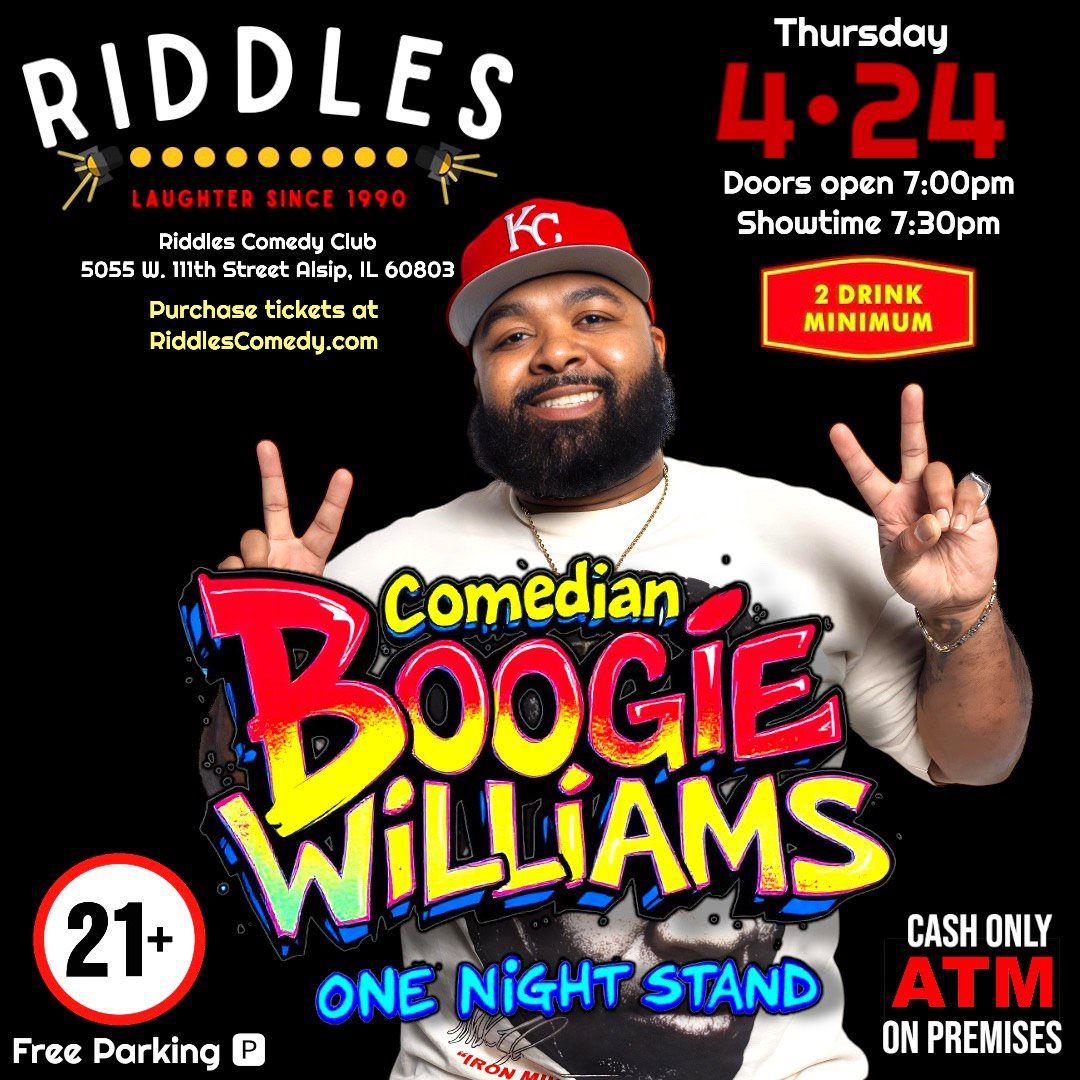 Comedy Shows at Riddles - Riddles Comedy Club | Chicago, IL