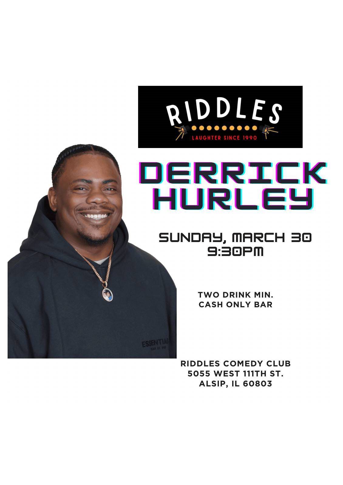 Comedy Shows at Riddles - Riddles Comedy Club | Chicago, IL