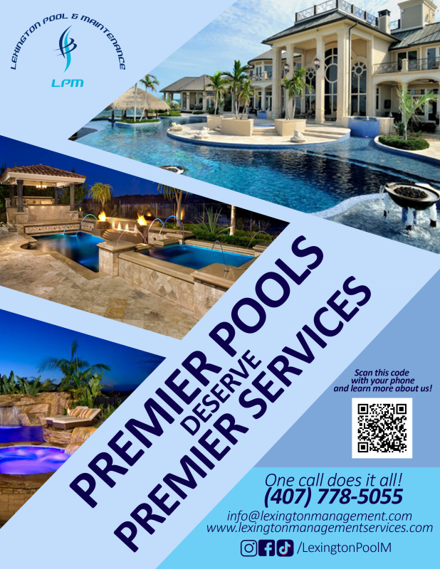 LPM flyers and brochures - Lexington Pool & Maintenance