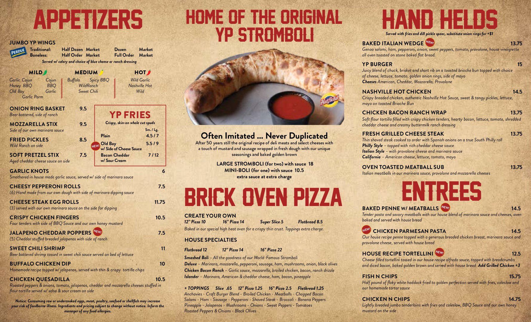 YP Online Ordering & Menus - Your Place Restaurant