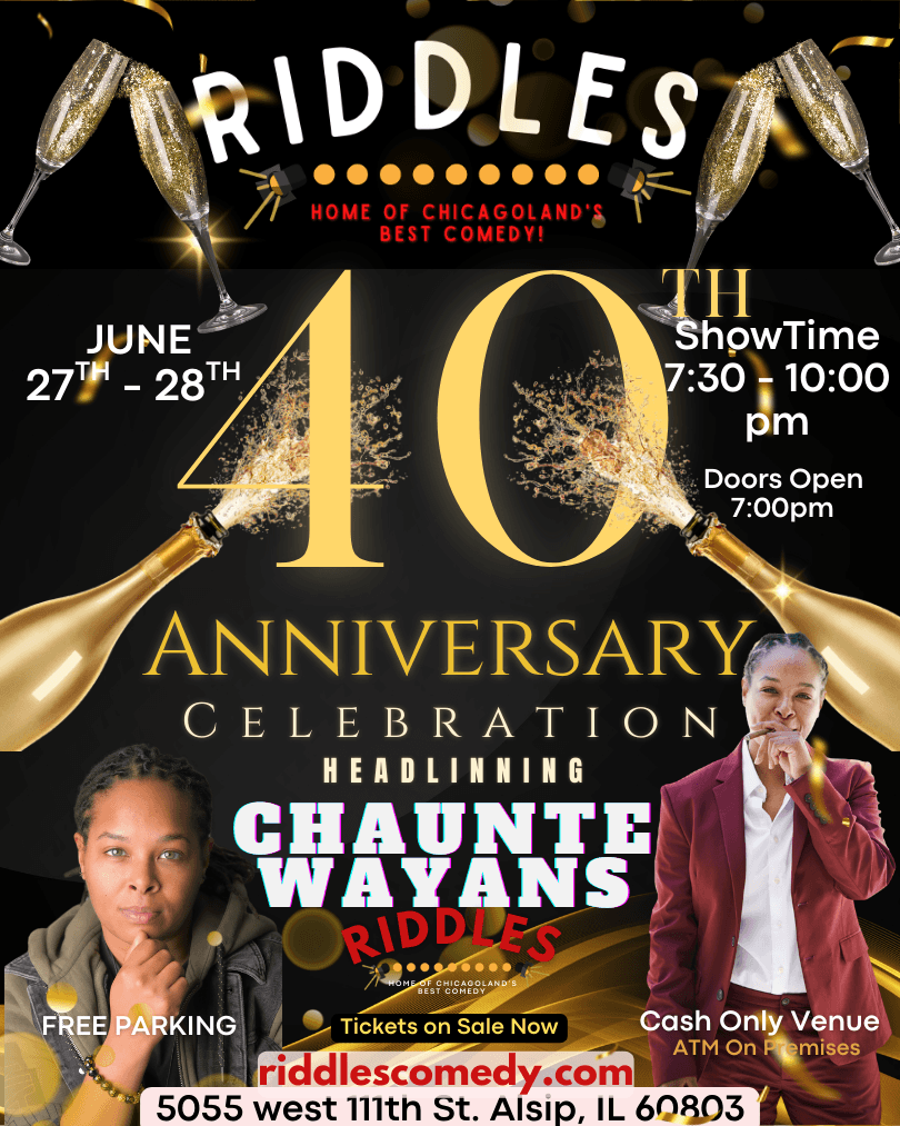 Comedy Shows at Riddles - Riddles Comedy Club | Chicago, IL