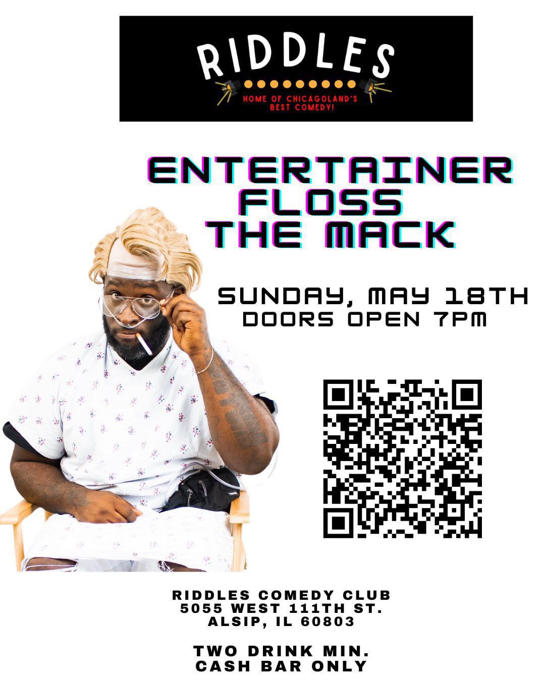 Comedy Shows at Riddles - Riddles Comedy Club | Chicago, IL