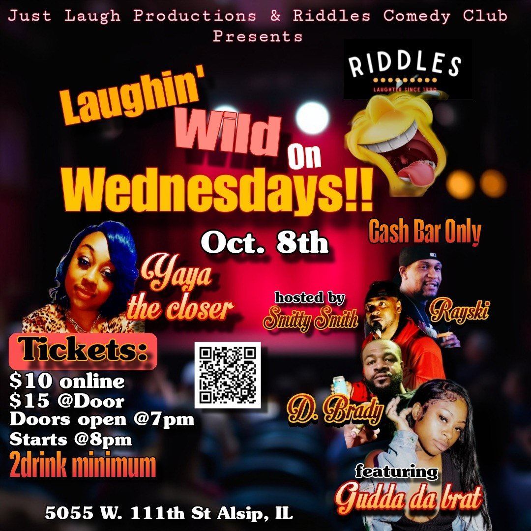Comedy Shows at Riddles - Riddles Comedy Club | Chicago, IL