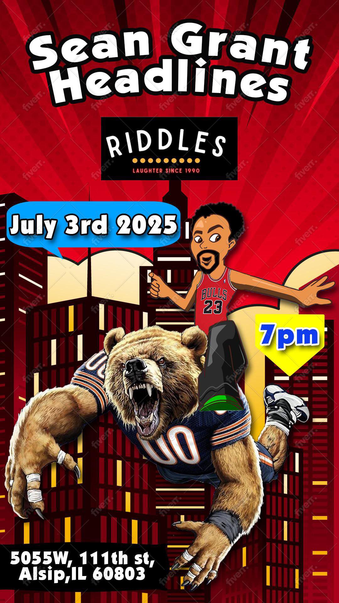 Comedy Shows at Riddles - Riddles Comedy Club | Chicago, IL